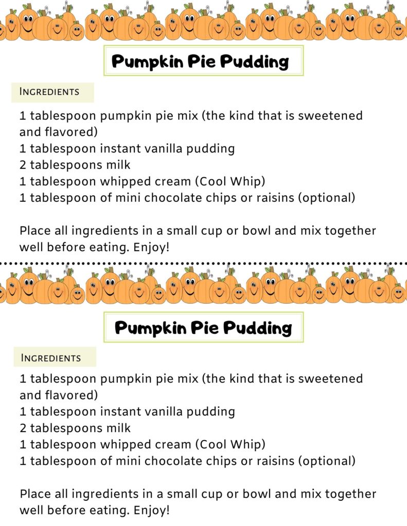 Easiest Pumpkin Pie Pudding DIY for Kids - HisLifeLearner.com