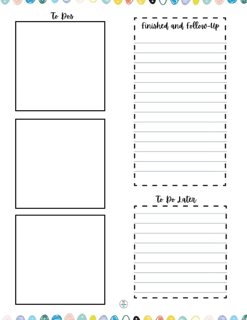 Easy planning using Post-it notes - HisLifeLearner.com